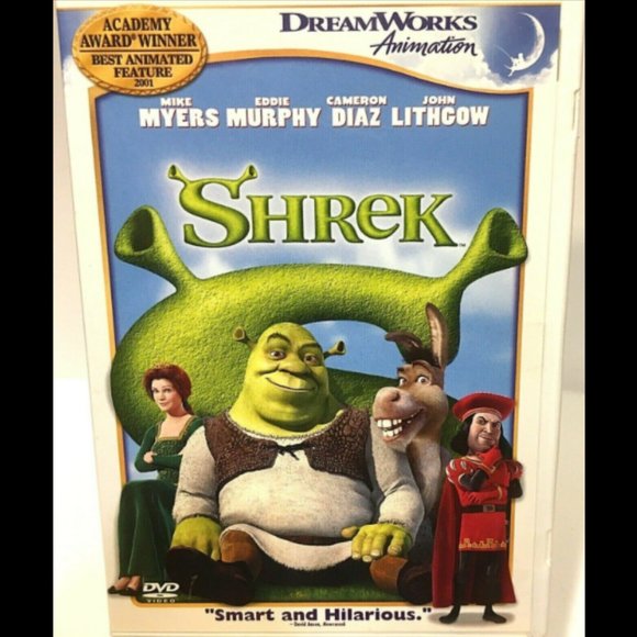 Dreamworks | Media | Shrek Dvd Full Screen Single Disc Edition Dvd | Poshmark